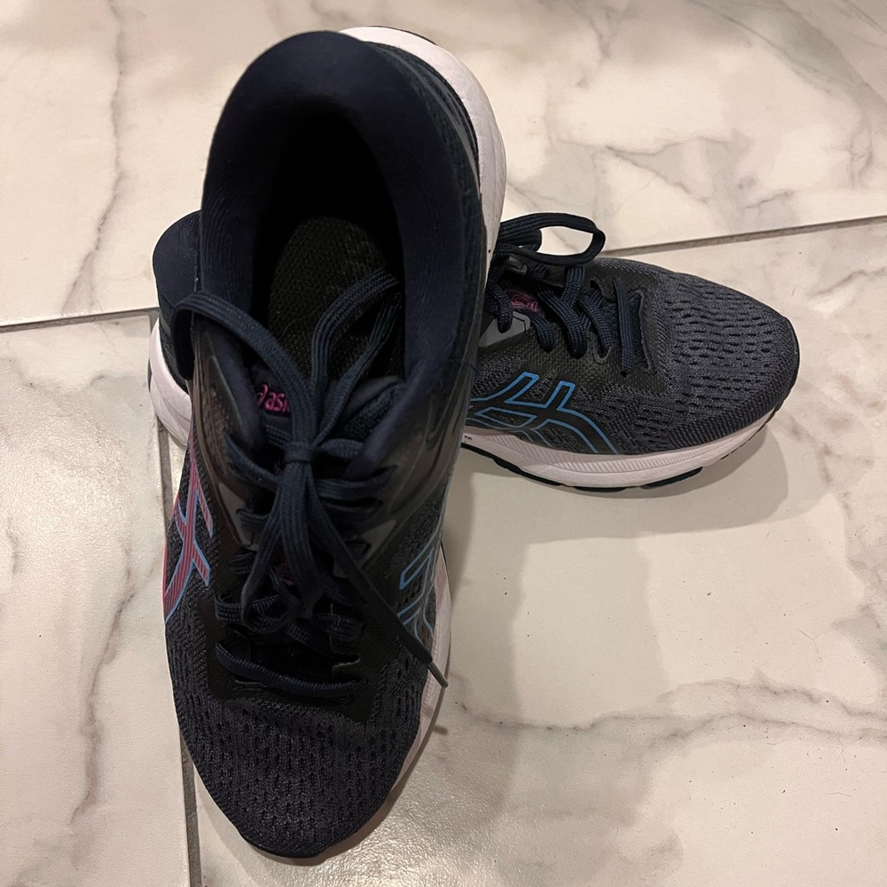 Asics Gt-1000 Doumax Flytefoam Navy Blue Sneakers - Gem